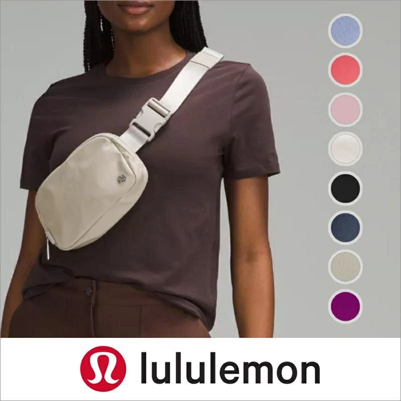 商品紹介 カナダ発の大人気スポーツブランド「lululemon（ルルレモン）」の定番人気アイテム、Everywhere Belt Bag です。 コンパクトな 1L サイズながら収納力に優れ、ウエストバッグ・ショルダー・斜め掛けと 3 通り...