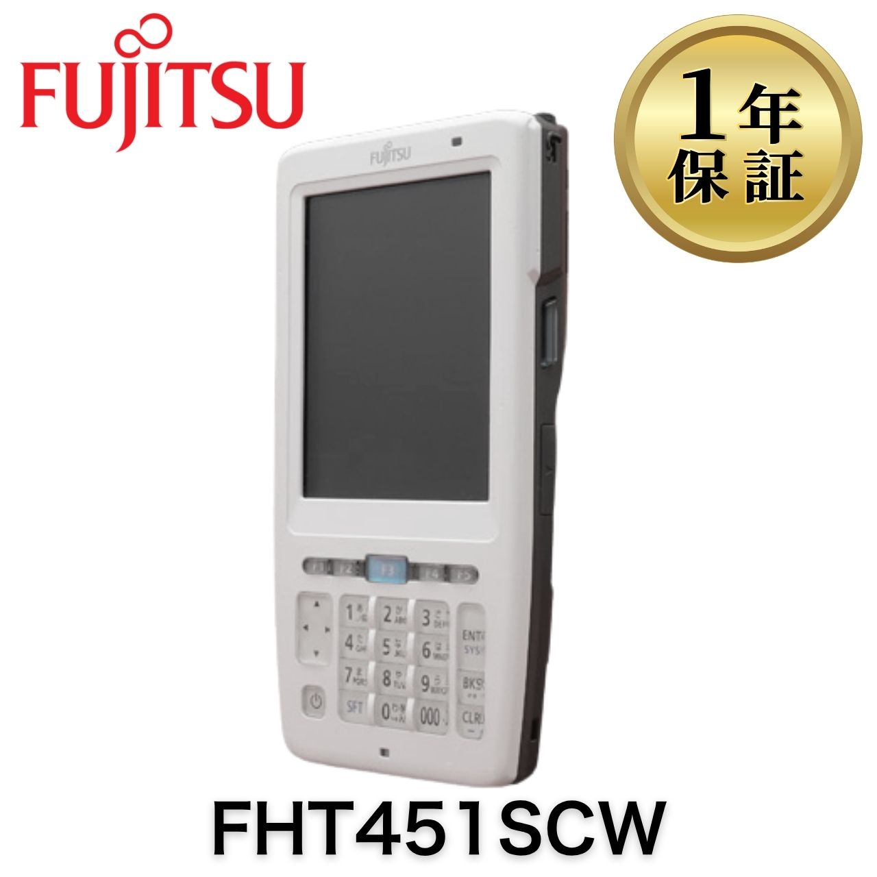 商品説明 商品名：FHT451SCW 商品内容： FHT451SCWはFUJITSU MultiPadシリーズの中古美品ハンディターミナルです 無線LAN：対応OK Bluetooth：対応OK ◆商品状態 清掃は丁寧に行っておりますので、...
