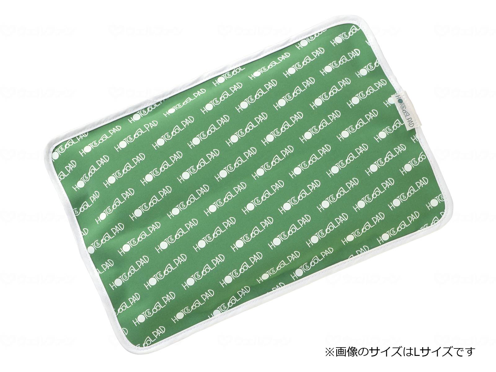 重量約350g ○サイズ：縦12×横29×厚さ1.5cm 材質 ○表地：ポリエステル+コットン ○裏地：天然ゴム ○内袋：ナイロン ○ジェル：セルロース （ポリエステル特殊不織布）冷凍庫で冷たく・レンジで温かく 温、冷に使え、使いたい箇所に...