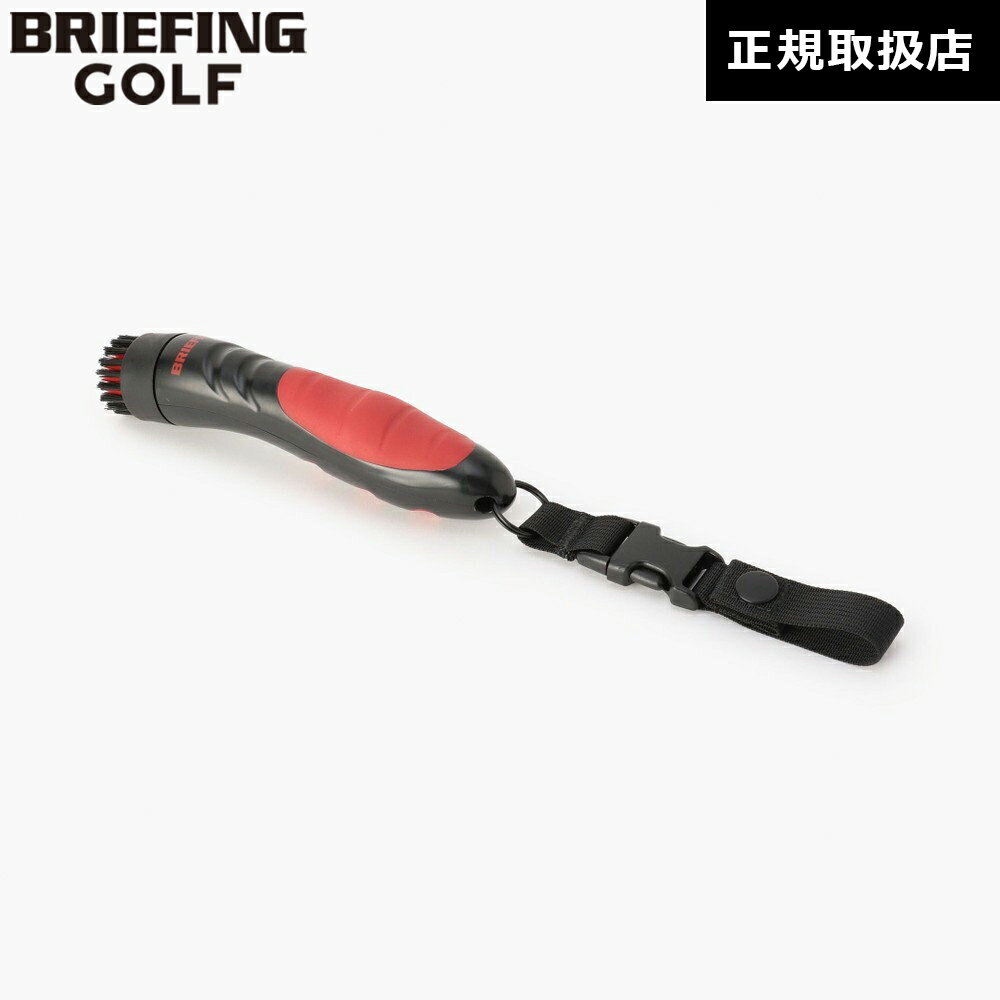 GOLF BRUSH BRG241G13 商品説明 プロゴルファーや学生ゴルファーのニーズやフィードバックを元に、クラブをメンテナンスするためのブラシを製作。 一目でわかるBRIEFINGらしいブラック×レッドのカラーリングにBRIEFIN...