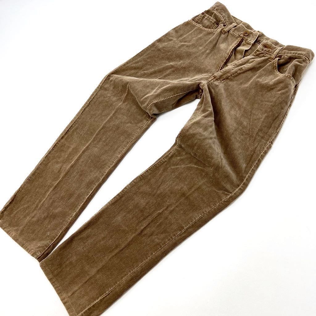数あるお品物の中からご覧いただきありがとうございます 表記：W29実寸：総丈102cmウェスト平置37cm股下75cm裾幅22cm※必ず実寸をご確認の上、ご購入ください。※多少の誤差はご了承ください。コンディション