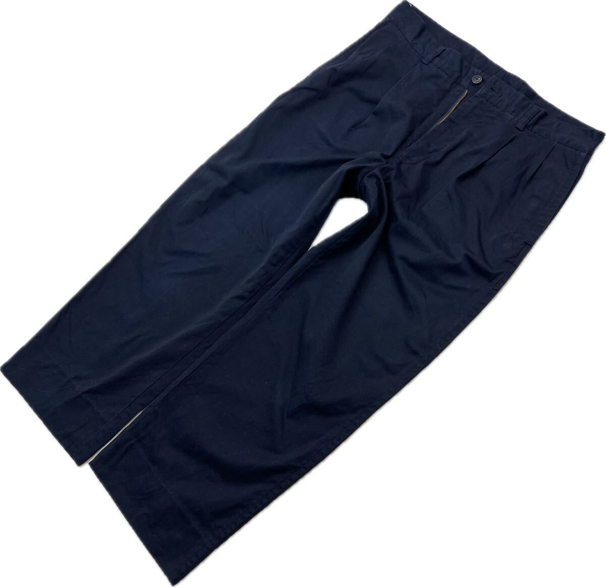 NAUTICA ☆ ノーティカ コットン チノパンツ ネイビー クラシックフィット W33 メンズ 通年 綺麗め リラックス 大人カジュアル■JS1338 ブランドNAUTICA サイズ表記・実寸（平置き計測）表記：W33 実寸： 総丈96...