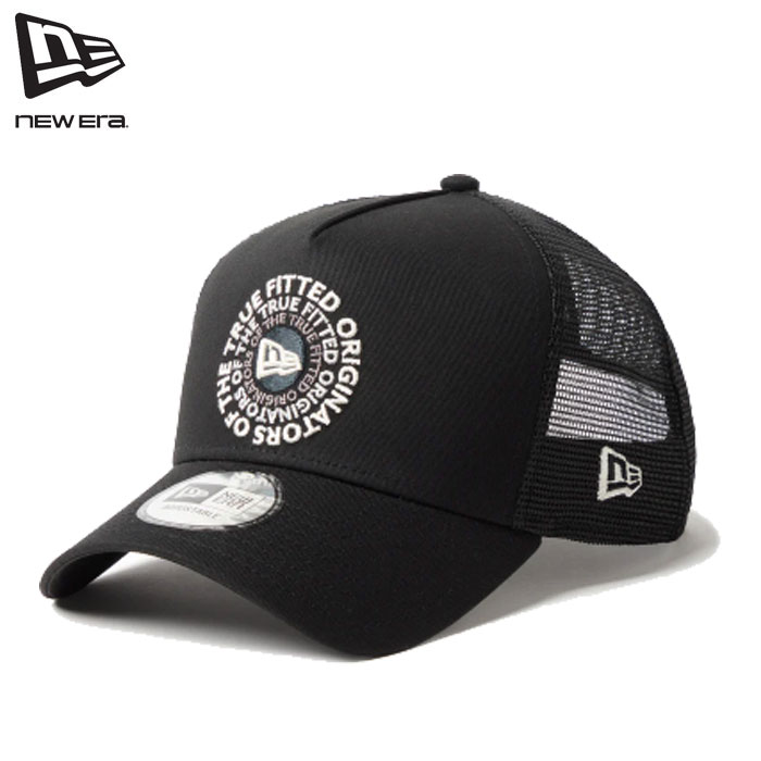 即納 2026SS 新作 日本正規品 送料無料 ニューエラ NEW ERA® New Era® 9FORTY A-Frame メッシュキャップ トラッカー Circle OOTTF ブラック 日本正規品取扱店 シーズン限定モデル Item ...