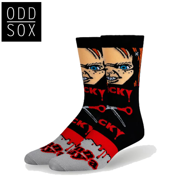 送料無料 即納 メンズ ODD SOX オッドソックス 靴下 チャッキー CHUCKY MASH-UP LARGE FEET ラージ フィート 日本正規取扱店舗 キャラクター 派手 可愛い ニューヨーク発のソックスブランド「ODD SOX」...