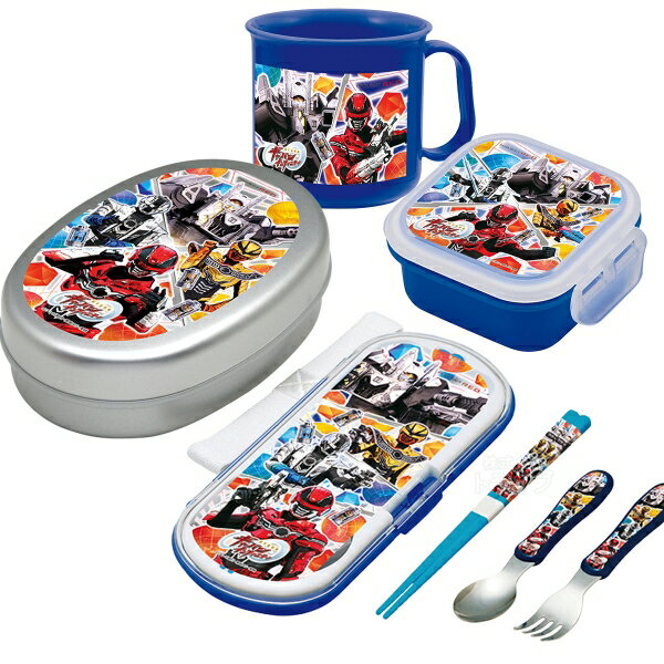 超宇宙刑事ギャバン インフィニティの楽しいお弁当セットです！これでお弁当グッズがひと通り揃います♪ アルミお弁当箱はフタも開けやすく、割れないので人気です。保温庫をお使いになる幼稚園では必須アイテム！単品で揃えるよりもお買得なセットをこの機...