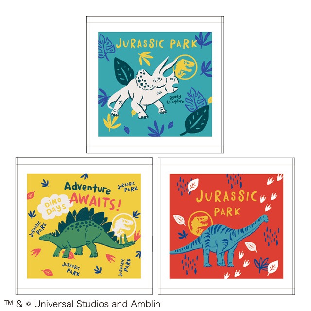 ジュラシックワールドのハンドタオル3枚組セットです。おしぼりタオルとして保育園や幼稚園、遠足やレジャーにも大活躍。洗い替えに何枚あっても嬉しい3枚セットはプレゼントにもおすすめです♪サイズ約30×30cm仕様〔ハンドタオル 3P〕綿100％...