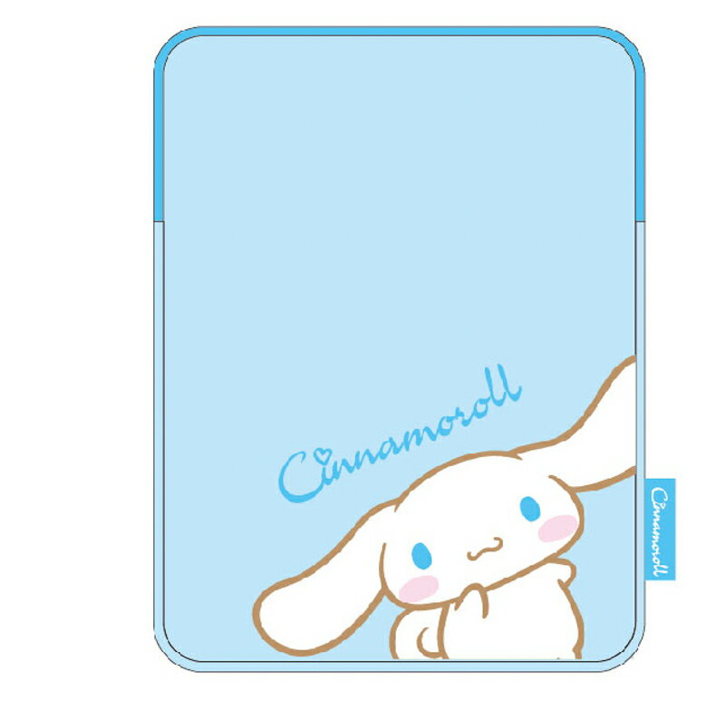 シナモロールのアップリケ刺繍がかわいい、タブレット端末の収納ケースです。クッション性があるのでタブレットをしっかり保護！ランドセルに入るサイズで、便利にお使いいただけます。サイズ約H32×W24×D2cm仕様〔タブレットケース〕アップリケ刺...