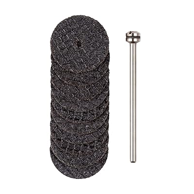 切断砥石10枚グラスファイバー入 シャフト付 【砥石径22mm 厚み1.0mm 軸径2.35mm】ブランド色モデル28812商品説明【商品概要】形状：直径22mm×厚み1mm。シャフト径：直径2.35mm。【商品説明】【商品詳細】商品種別：...