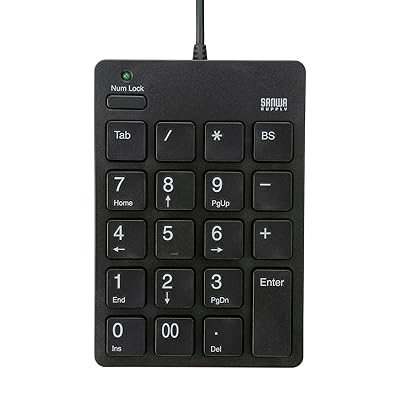USBテンキー(Type-Cコネクタ・USB2.0ハブ付き) NT-18CUHBKブランド色ブラックモデルNT-18CUHBK商品説明【商品概要】USB Type-Cコネクタを搭載したパソコンで使用できる有線テンキーです。USBヘッドフォン...