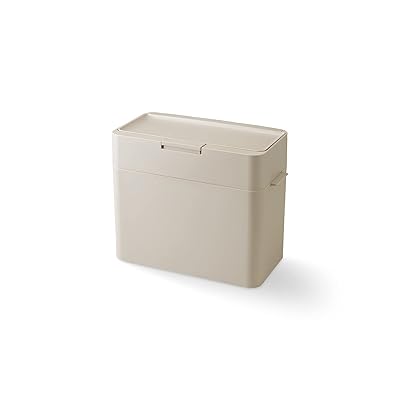 密閉ゴミ箱 ふた付き ニオイが漏れない 生ごみ 袋が見えない 小さい 9.5L 日本製 シールズ 密閉ダストボックス ベージュ LBD-01ブランド色04)ベージュモデルLBD-01商品説明【商品概要】サイズ:約W33.7×D16.5×H2...