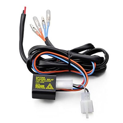 商品情報商品の説明バイク用 DC12V ウインカーリレー。1-100Wまで使用可。LEDから純正電球まで対応。純正ウインカーリレー2Pinおよび、付属の変換ハーネス使用で3Pinに対応CE認証取得。装着に便利なラバーブラケット付き。別売のO...