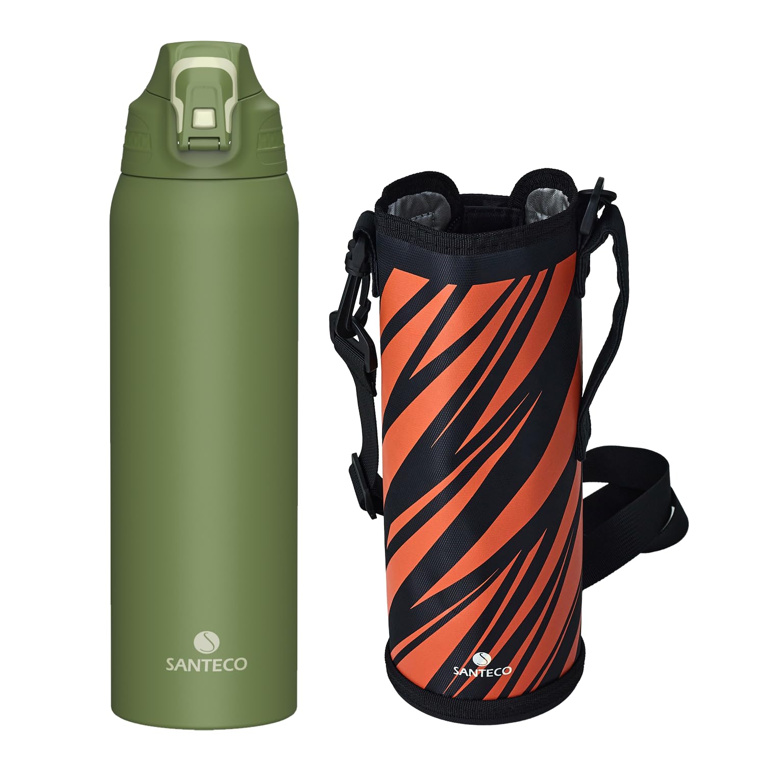 商品情報商品の説明SANTECO 水筒1.5リットル 魔法瓶 1500ML ステンレスボトル スポーツ 真空断熱 保冷 保温 洗いやすい 直飲み 飲料対応 おしゃれ NEVIS　グリーン主な仕様 【優れた保温・保冷力】SANTECOの真空断...