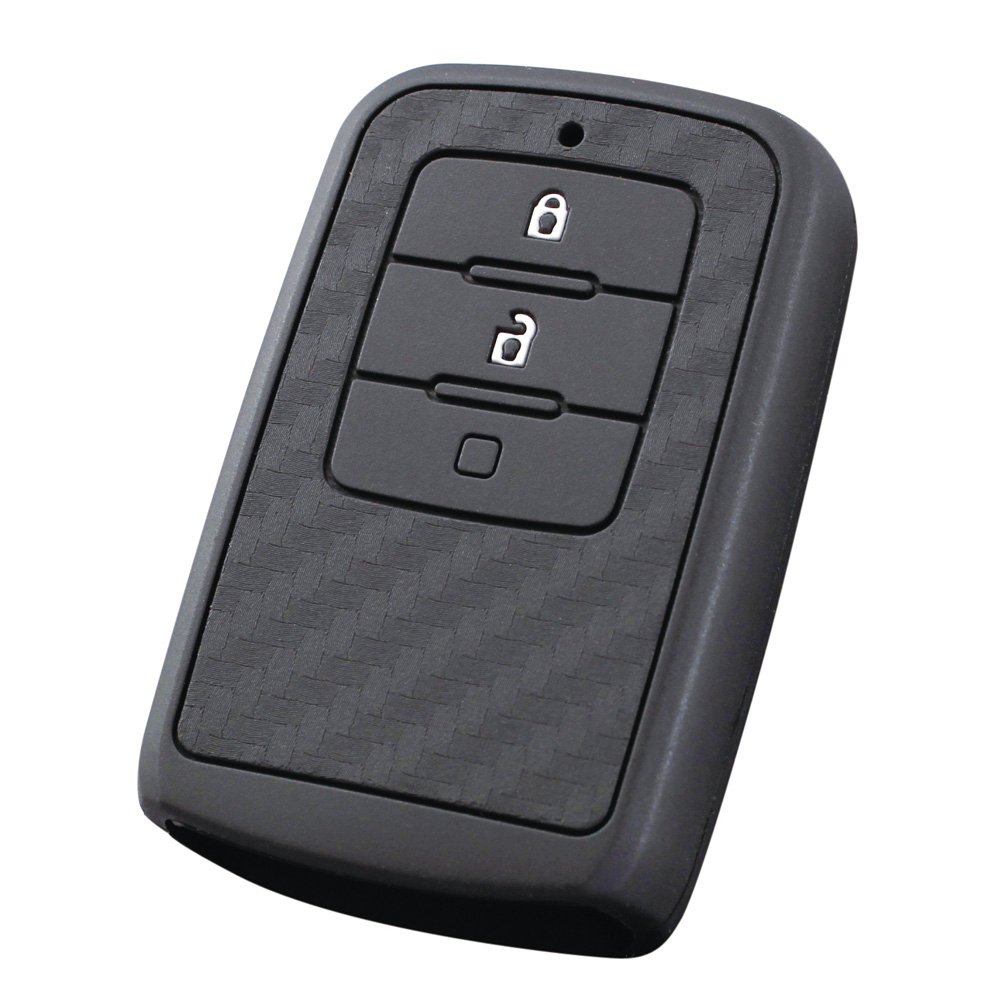 商品情報商品の説明商品紹介 ホンダ車スマートキー(適合参照)の専用カバーです。カーボン柄入りのシリコーン素材を使用しています。かぶせるだけの簡単装着です。 使用上の注意 本製品には適合があります。適合表を確認してください。(色・ボタン配置は...