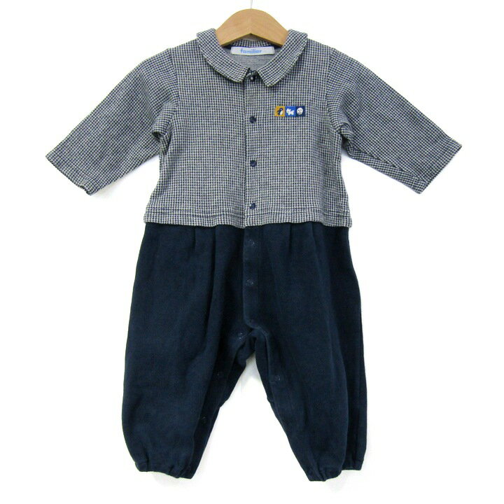 【状態追記】 --- 【付属品】 なし / 商品サイズ (こちらのサイズ表記は平置き採寸のサイズです。) 表記サイズ 70 サイズガイドはこちら /商品詳細 ブランド名 Familiarファミリア 特徴 --- 素材 素材タグを撮影しており...