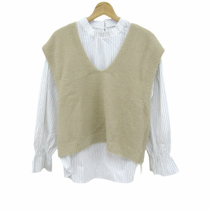 【状態追記】 --- 【付属品】 なし / 商品サイズ (こちらのサイズ表記は平置き採寸のサイズです。) 表記サイズ肩幅着丈身幅袖丈 M約51cm約66cm約51cm約56cm サイズガイドはこちら /商品詳細 ブランド名 THE SHOP...