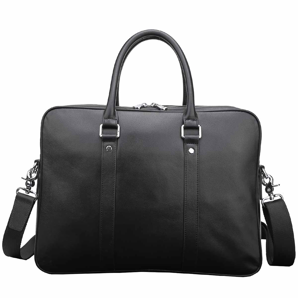 【楽天市場】TIDING ラウンドファスナー 子牛革 本革 メンズ ブリーフケース ビジネスバッグ 2WAY A4 14インチ パソコンバッグ カーフレザー 仔牛革 大容量 通勤鞄 ブラック ...