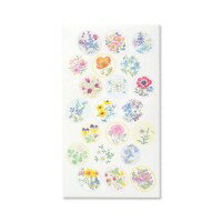 【商品名】 G.C.PRESS シール 「イングリッシュガーデン イン ザ モーニング サン」 花柄サークルステッカー 29ピース（品番4952460132295） 商品詳細 爽やかな朝の庭を切り取ったような、繊細な水彩タッチの花柄が施され...