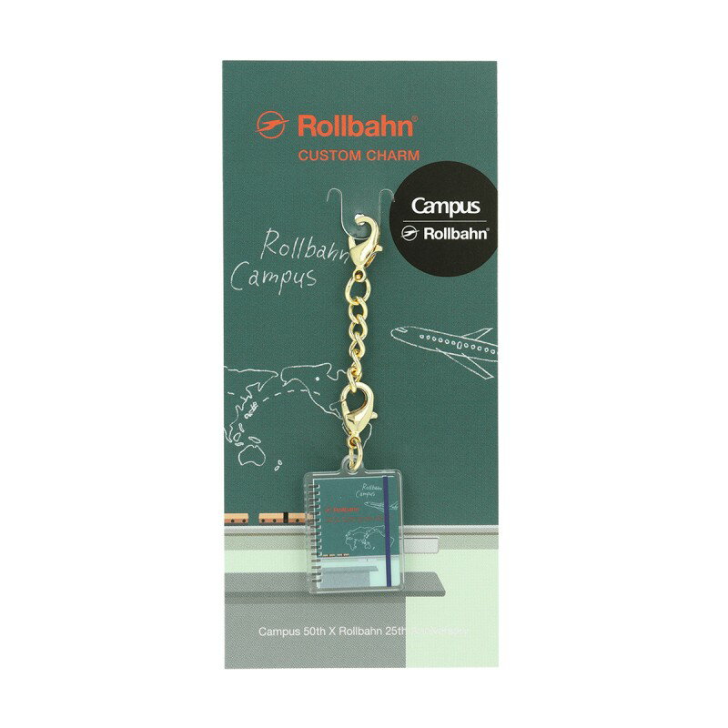Campus×Rollbahn 奇跡のコラボ。ノスタルジックな「黒板」が揺れるアクリルチャーム2025年に50周年を迎えた「Campus」と、2026年に25周年を迎える「Rollbahn」。この偶然重なる周年を祝し、Campusが象徴する...