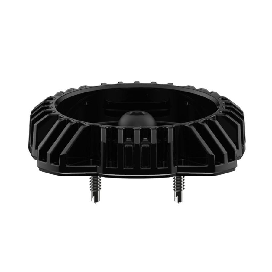 シングル KC サイクロン LED 用の表面実装アダプターは、サイクロンを平らな面にきれいに取り付けて保護するための最良の方法の 1 つです。このマウントには、必要なハードウェアと、衝撃と振動を減衰させるゴム製ガスケットが付属しています。