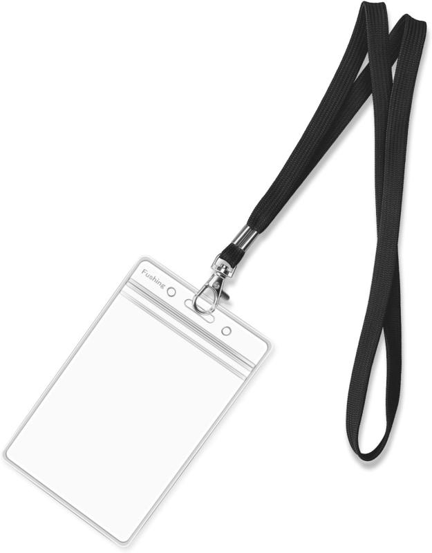 fushing ホワイト 入り バンド クリップ 手芸 移動 ポケット 用 クリップ 50カードホルダーサイズ：13.5*8.5cm (L*W);内部カードサイズ：11*8cm（L*W)； 名刺サイズは余裕をもって入りますし、ケースは傷のつ...