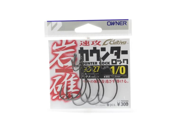 OWNER(オーナー) 11758 GO-27 岩礁カウンターロック 1/0製品型番:4953873144684素材:金属色:混合カラー用途:全魚種対応