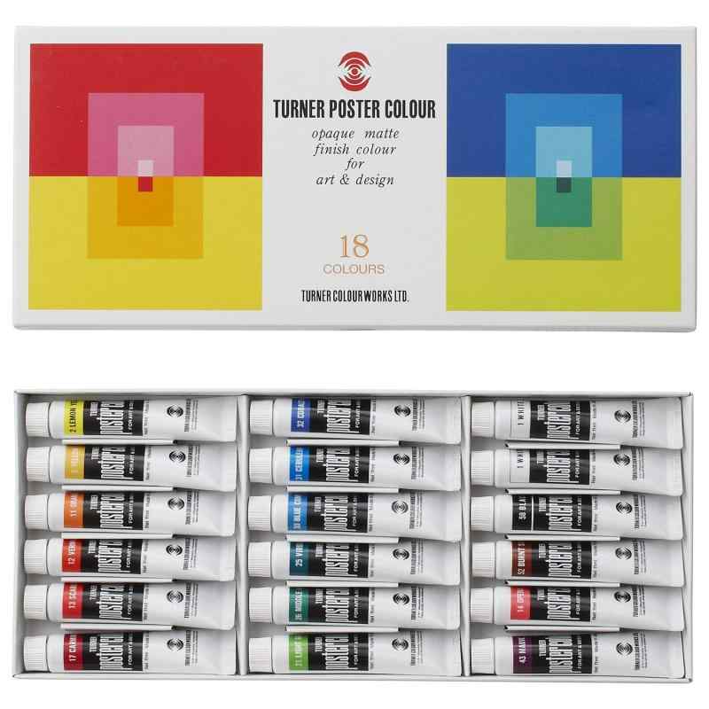 ターナー色彩(Tner Color) ポスターカラー 18色スクールセット PC18C 11ml原産国:日本梱包サイズ:2.2×27.8×12.2cm成分:アラビアガム対象性別: sex