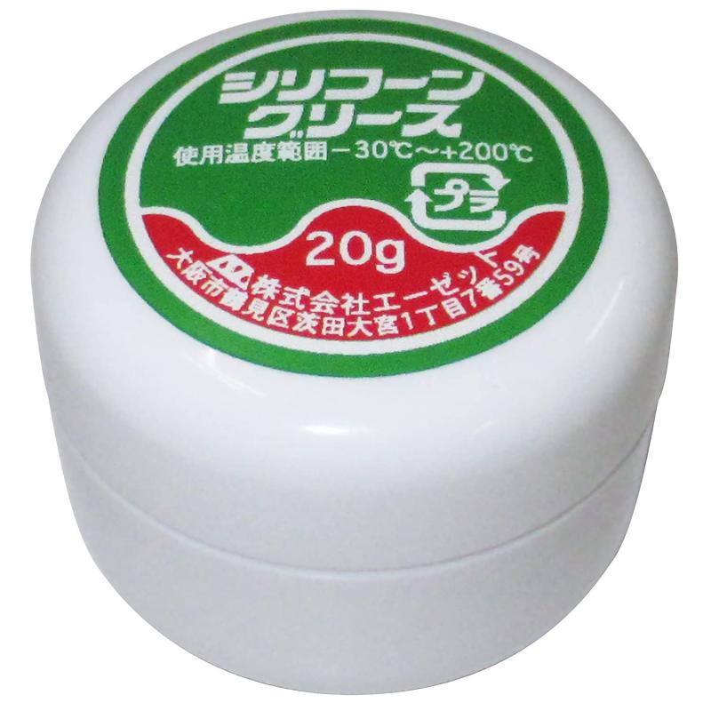 AZ(エーゼット) シリコーングリース 20g シリコングリス 072使用温度範囲（－30℃～＋200℃）