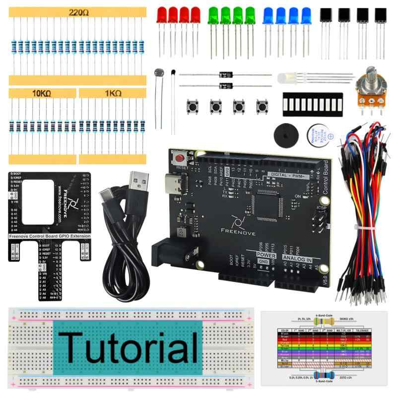 Basic Starter Kit with Board V5 Rev4 WiFi Basic Starter Kit with Board V5 Rev4 WiFi