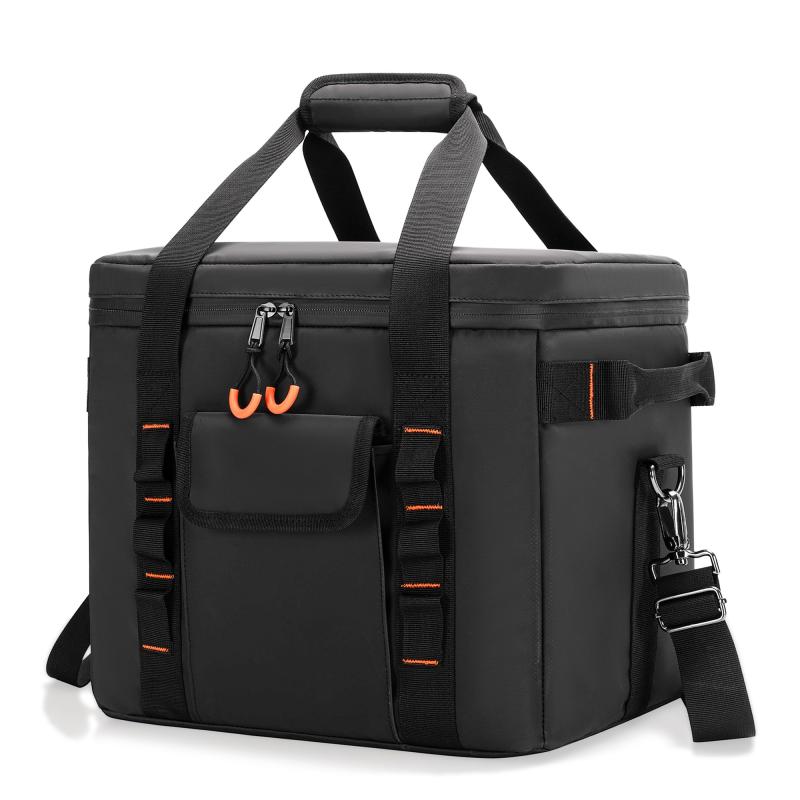 ポータブル電源 収納バッグ Jackery 1000/1000 Pro/1000 Plus/ECOFLOW River2 Pro/River2 Maxに適合して ポータブル電源 ケース 防塵 防水 耐衝撃 ポータブル電源 バッグ 取り外し可...
