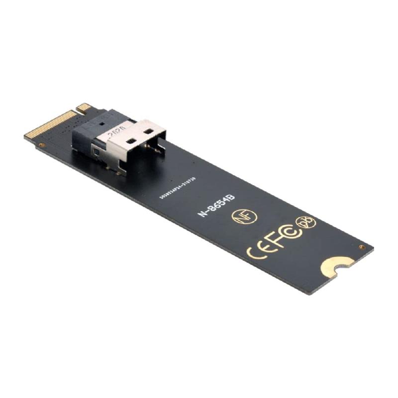 PCI-E 3.0 4.0 から NGFF &amp; F-8654 スリムライン S カード アダプターとメインボード D 用の U.2 U2 F-8639 NVME PCIe D ケーブル
