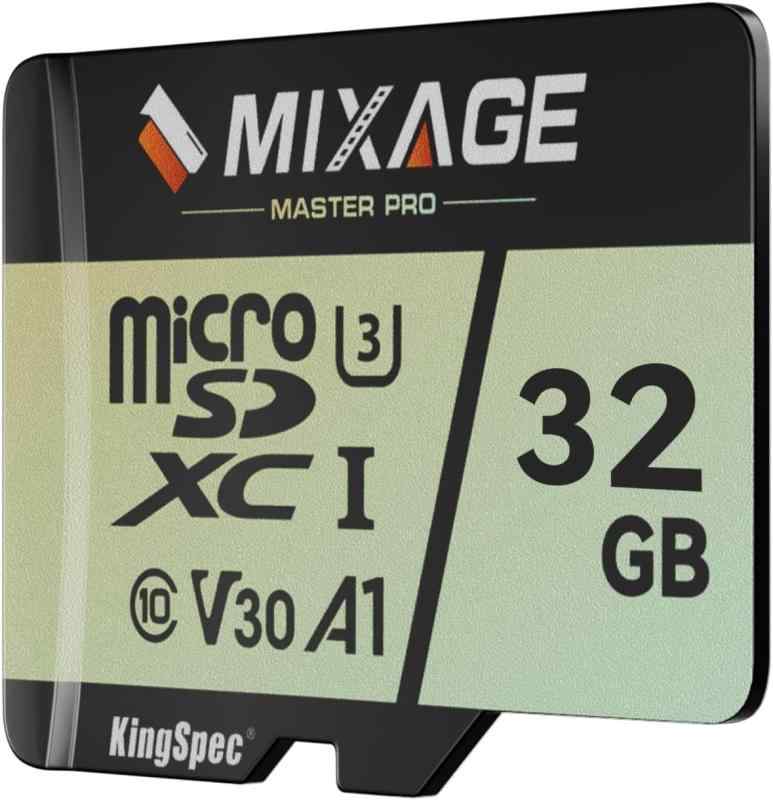 MIXAGE MicroSDXCカード US-I U3/V30/A1/C10-175MB/s 読み取り 110MB/秒 書き込み 4K UD ビデオ録画 - 3D NDフラッシュSDメモリーカード スマートフォン、ゲーム機、ダッシュ/セキュ...