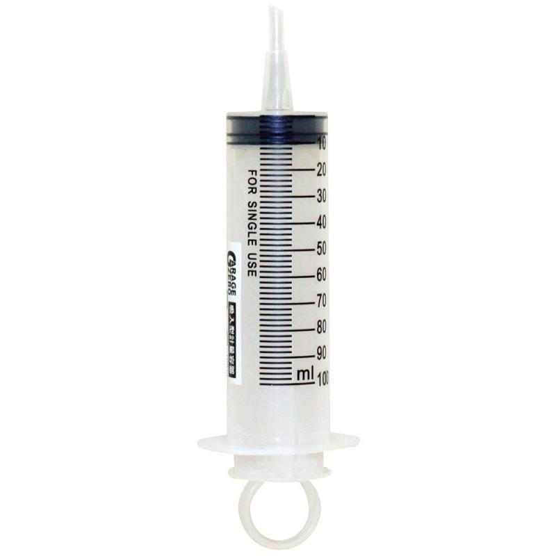 ガレージゼロ(Garage Zero) ガレージ・ゼロ 注射器 シリンジ 100ml 先端ノズル付 GZSR17目盛：2mlごと[10mlごとに数字]