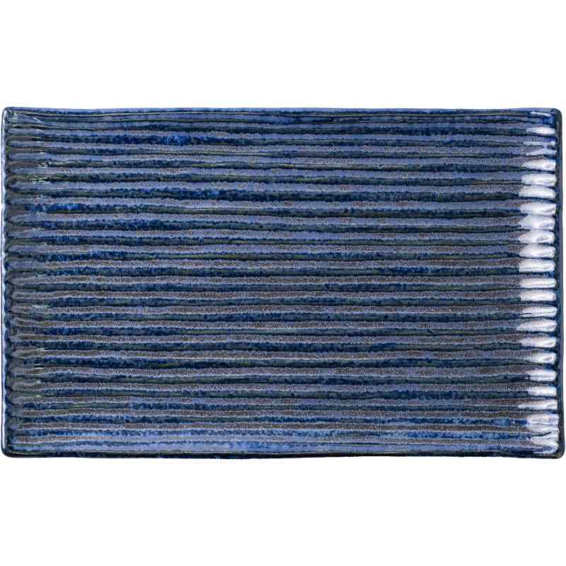みのる陶器 軽量しのぎ 焼物皿 藍 009-727729サイズ:24×15×高さ2cm素材・材質:磁器原産国:日本(美濃焼)