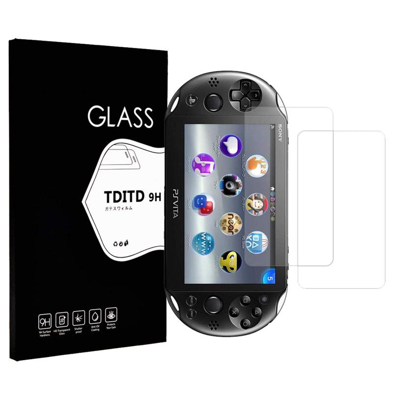3枚パックFor PlayStation Vita 2000 用 ガラスフィルム 日本製素材旭硝子製 高透過率 防爆裂 スクラッチ防止 気泡ゼロ 指紋防止 硬度9 FOR psv2000 用 フィルム 対応対応機種：FOR PlayStat...