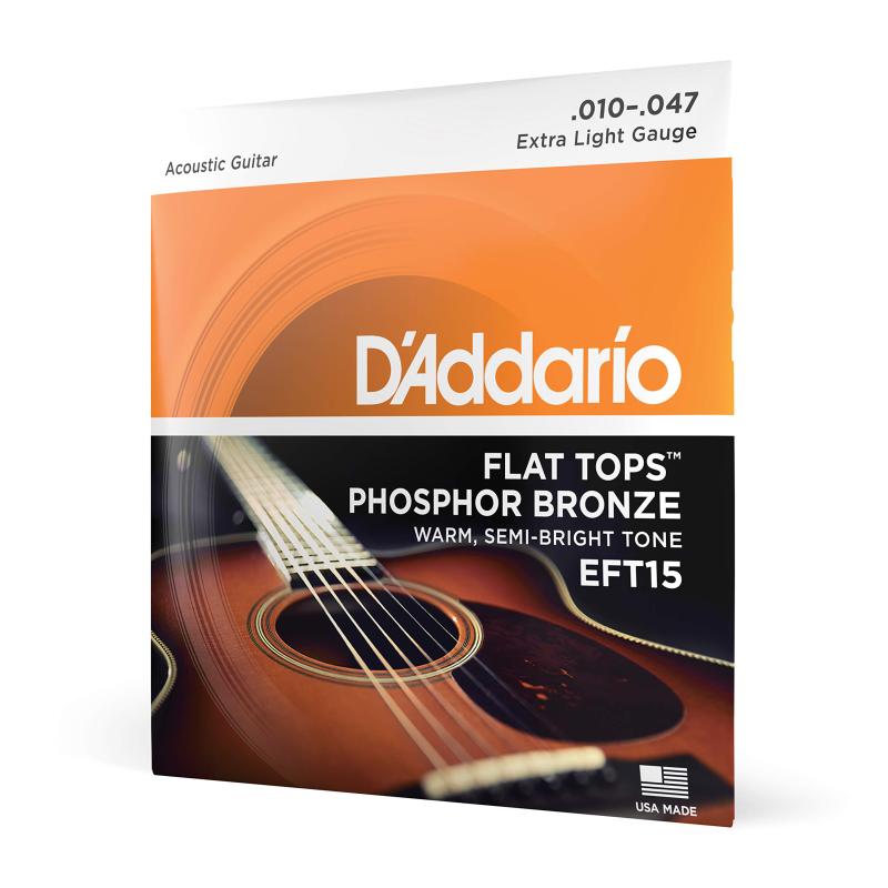D'Addario ダダリオ アコースティック弦 Flat Tops フォスファーブロンズ