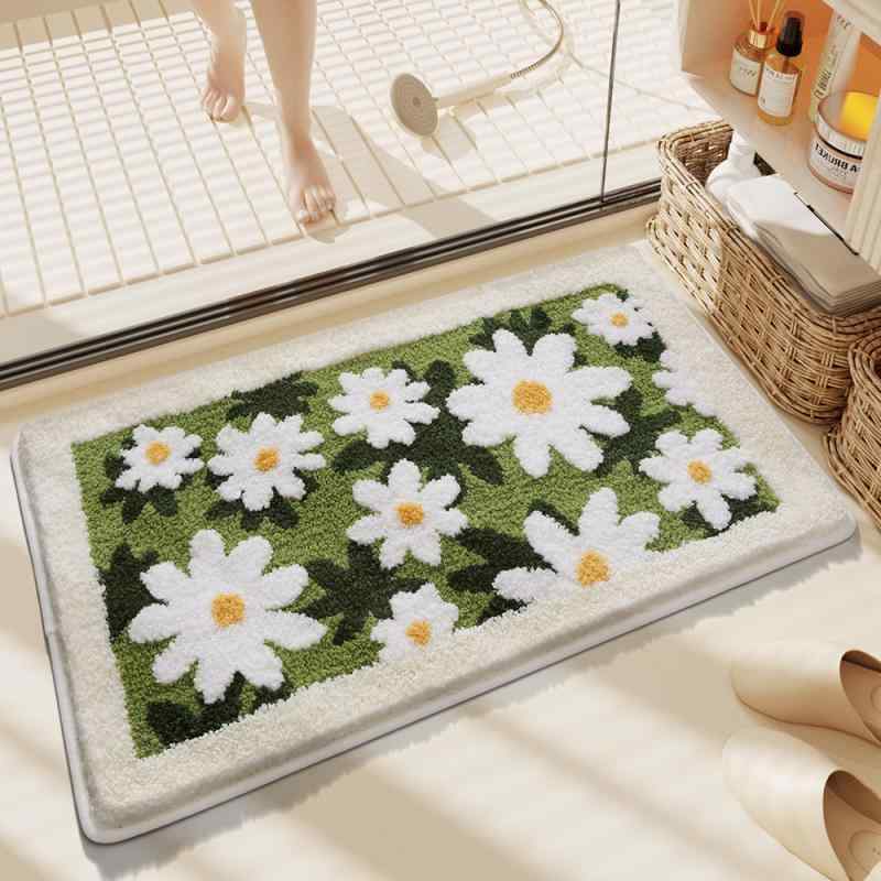 ・項目: 素材・値: ポリエステル・項目: 製法・値: 植毛、機械織り・項目: 形状・値: 不定形・項目: 柄・値: 星空、抽象画、植物・花・項目: 洗濯・値: 洗濯機洗い可能・項目: 色・値: 小菊花、山茶花、ピンク、アボカドグリーン、ミ...