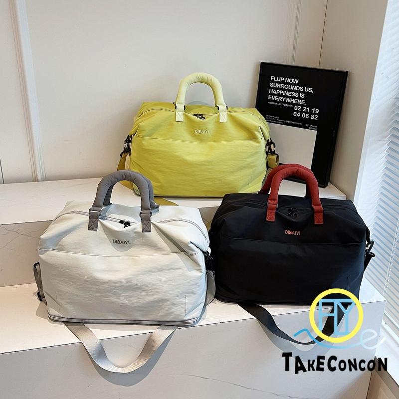 新作 シンプル ハンドトラベルバッグ 拡張折りたたみ スポーツジムバッグ 軽量 短期出張荷物バッグ