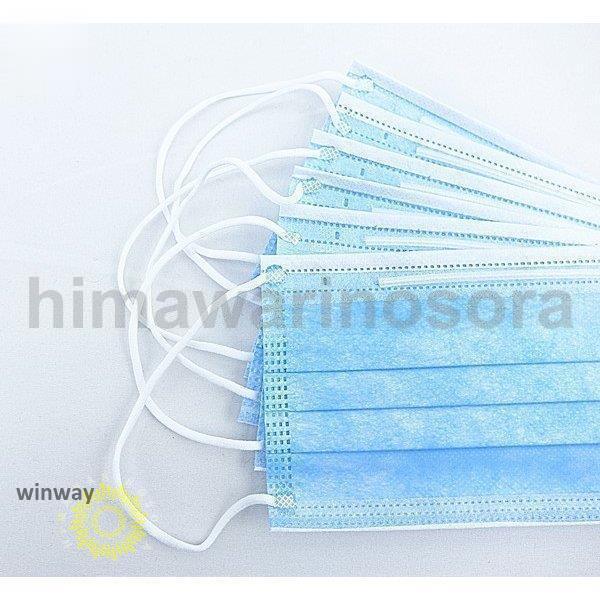 ■商品使用目的風邪、花粉、ウイルス飛沫、PM2.5、ハウスダスト※マスクは感染(侵入)を完全に防ぐものではありません■内容量1袋(50枚入り)個別包装ではございませんので予めご了承ください。　■材質三層不織布構造■カラー(ブルー)表：青裏：...