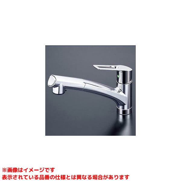 メーカー希望小売価格はメーカーカタログに基づいて掲載していますKM5021TECHS●メーカー: KVK●型番: KM5021TECHS●商品名: シングルレバー式シャワー付混合栓(撥水)eレバー