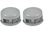 メーカー希望小売価格はメーカーカタログに基づいて掲載していますP-100CVSD6P-100CVSD6ロスナイを取付けた室外側に取付け、風雨などの侵入を防ぐほか、火災発生時の火災拡大を防ぐ発売日：2015年06月01日●耐食性ステンレス＋粉...