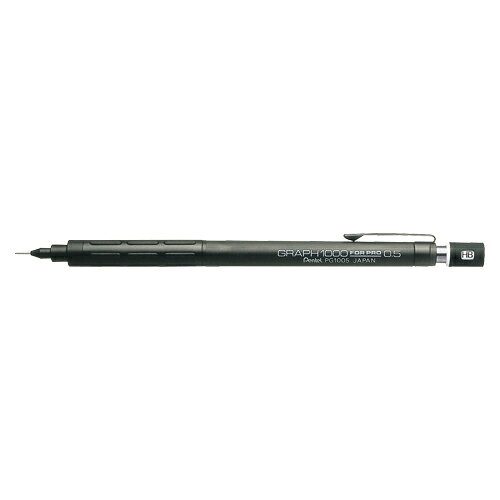 ●シャープ芯径：0．5mm ●長：145mm ●ガイドパイプ長：4mm ●重量：11g ●内蔵芯（出荷時）：HB ●材質：再生素材使用 ●消しゴム付