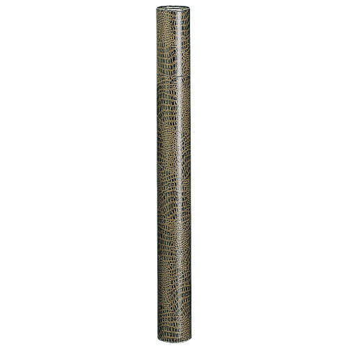 ●規格：B2用 ●外寸：径60×長600mm ●材質：芯材＝古紙使用 ●紙クロース張，茶色ワニ模様