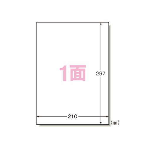 ●規格：A4判1面 ●1片寸法：縦297×横210mm ●紙種：上質紙 ●総紙厚：0．15mm