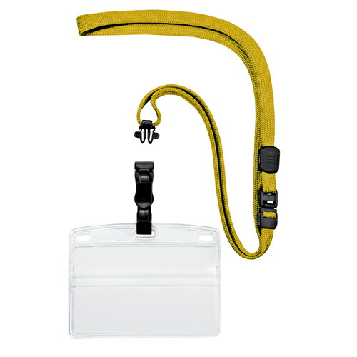 ●外寸：縦91×横108mm ●収容寸法：縦69×横97mm ●ストラップ長：90cm ●ストラップ幅：約10mm ●材質：ケース＝再生ポリオレフィン，ストラップ＝再生PET，クリップ＝PC