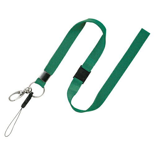 ●ストラップ長：90cm ●ストラップ幅：約15mm ●材質：ストラップ＝再生PET，先端パーツ＝金属ナスカン／脱着マツバ