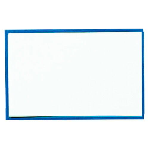 ●外寸：縦50×横90mm ●中紙サイズ：縦45×横87mm ●材質：硬質塩ビ