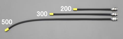 仕様：●メーカー:WTBワタベコーポレーション●型番:E80-5FLN●ノズル穴径:2mm●取付けねじ:G1/8”●ノズル長:500mm●重量:約26g●アルミニウムに特殊ポリマー加工の軽量ノズルです。●自由自在に曲がります。●曲がりぐせが...