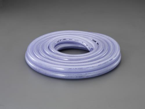 仕様：●内径×外径:12×18mm●全長:50m●最高使用圧力:1.0MPa●材質:テトロンブレード入り軟質塩化ビニール●糸入り●ホワイトライン入り●使用温度範囲:-5~60°C●使用流体:水、油(燃料油には使用できません)●流体の確認がで...