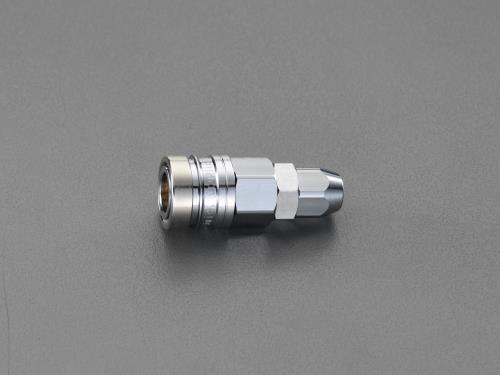 仕様：●使用圧力:0.98MPa●適合ホース内径:6.5mm●適合ホース外径:10.0mm●材質:鋼鉄(クロムメッキ)・ガード部(ニッケルメッキ)●サイズ:20型●ワンプッシュ式●スリーブの手前にカバーを付ける事により外的衝撃による不意の離...