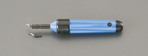 仕様：●メーカー:ノガ・ウォーターズ(NOGA)●型番:LB1000●能力:φ3mm以上●ハンドル長:130mm●付属替刃:EA207RL-10・RL-20(各1本)●長さ調整ができますので深い所の作業もラクです。●φ2.6mm軸とφ3.2...